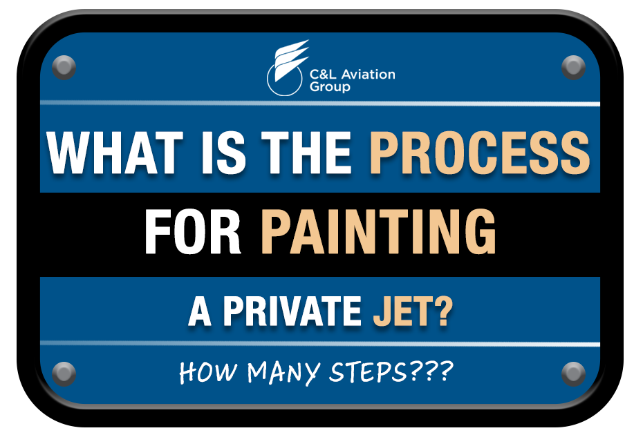 What Is the Process for Painting a Private Jet? - C&L Aero