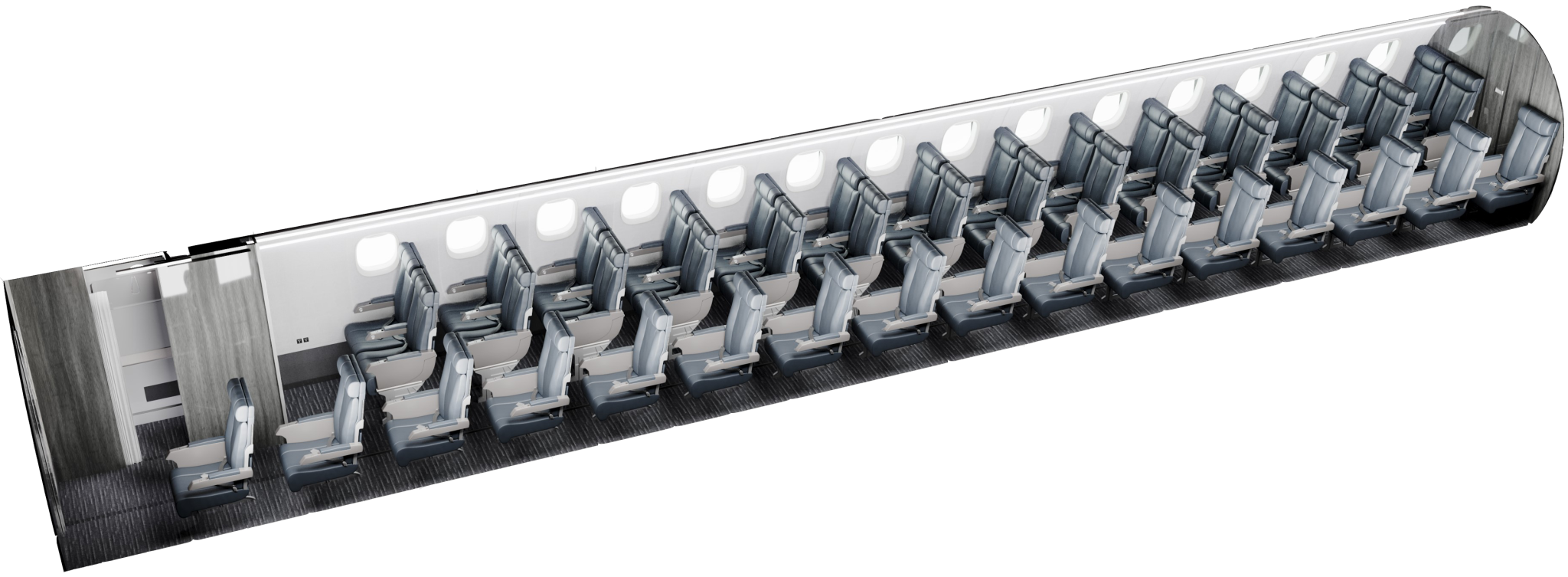 ERJ 135, 140 & 145 Semi-Private Seat Layouts - C&L Aero