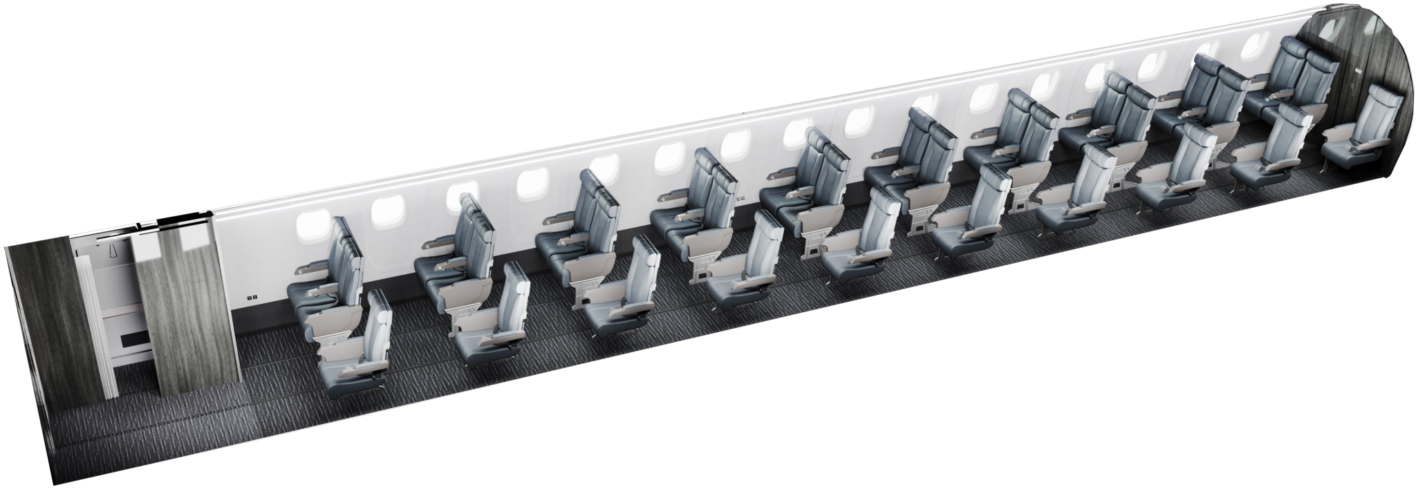 ERJ 135, 140 & 145 Semi-Private Seat Layouts - C&L Aero