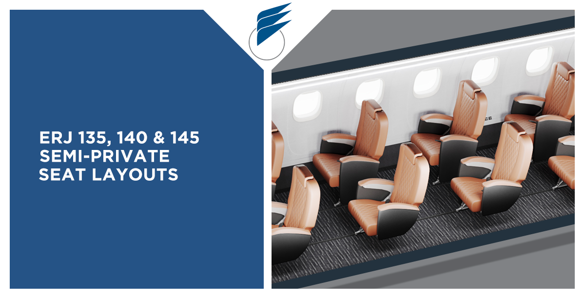 ERJ 135, 140 & 145 Semi-Private Seat Layouts - C&L Aero