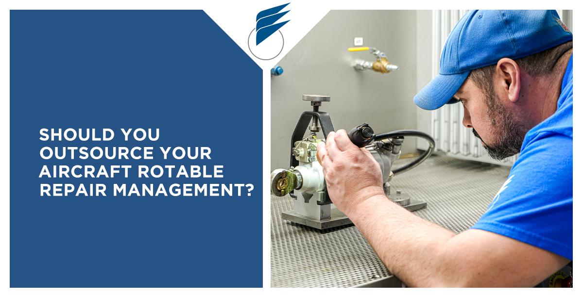 Should You Outsource Your Aircraft Rotable Repair Management? - C&L Aero